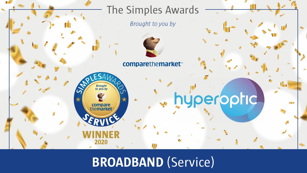 Hyperoptic receives double win at Compare The Market Simples Awards ...